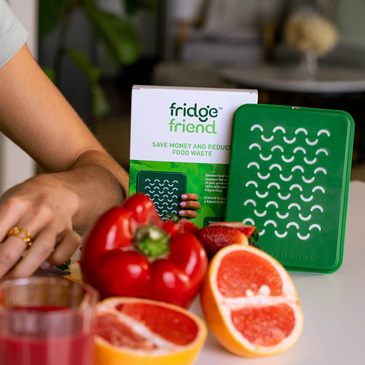 Fridge Friend | Refrigerator Ethylene Filter, Reduce Waste, Save Money